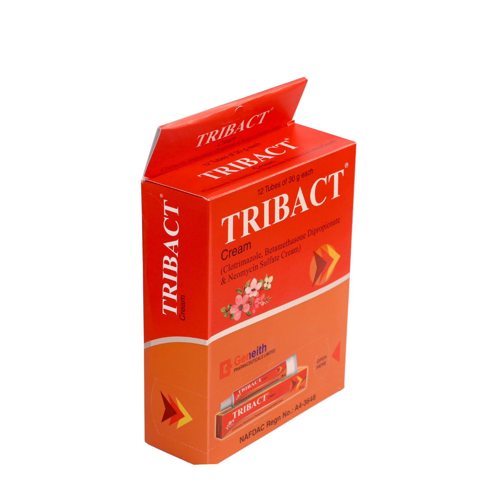 Tribact Cream - Geneith Pharmaceuticals