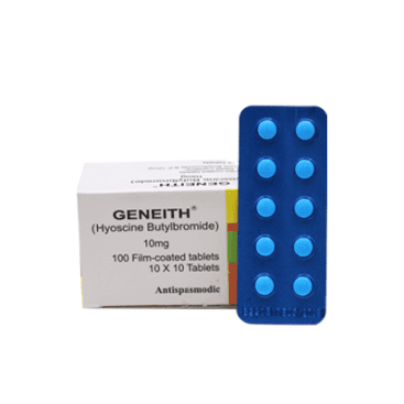 Geneith Hyoscine Tablets - Geneith Pharmaceuticals
