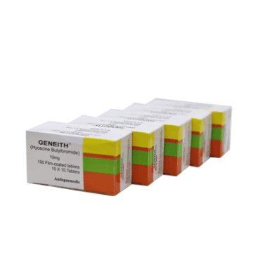 Geneith Hyoscine Tablets - Geneith Pharmaceuticals