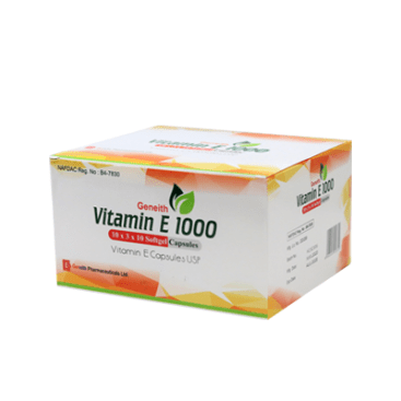Geneith Vitamin E Capsules - Geneith Pharmaceuticals