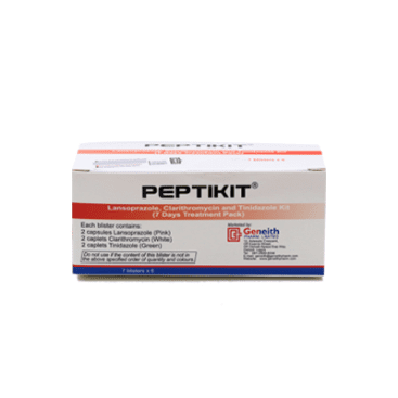 Peptikit Tablets - Geneith Pharmaceuticals