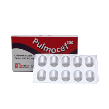 Pulmocef 500mg Tablet - Geneith Pharmaceuticals